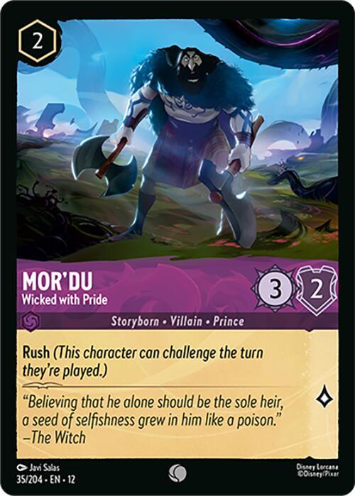 Mor'du - Wicked with Pride - Wilds Unknown - Disney Lorcana - TCGplayer.com