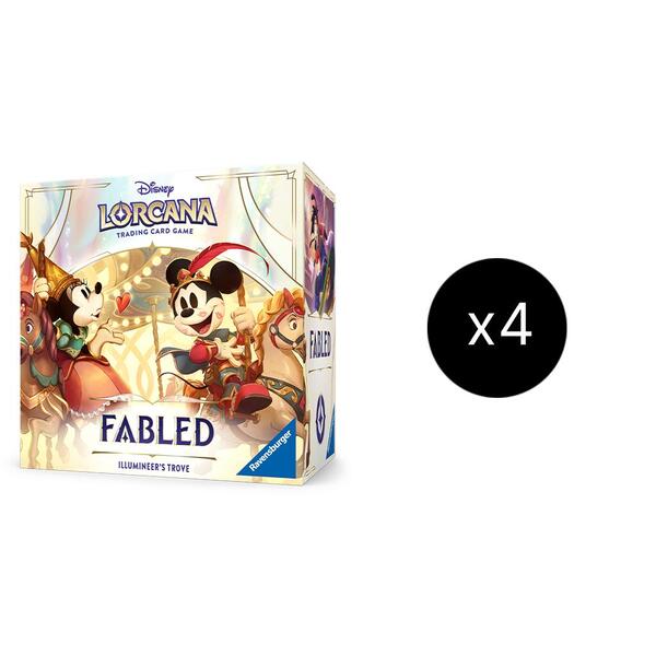 Disney Lorcana: Fabled Illumineer's Trove Case - Fabled - Disney ...