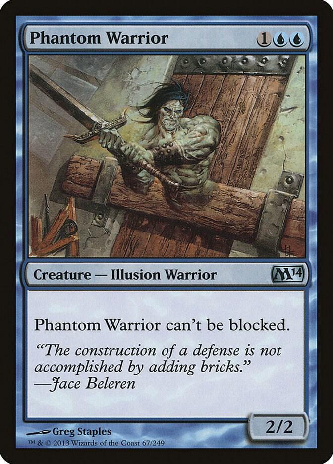 Phantom Warrior - Magic 2014 (M14) - Magic: The Gathering - TCGplayer.com