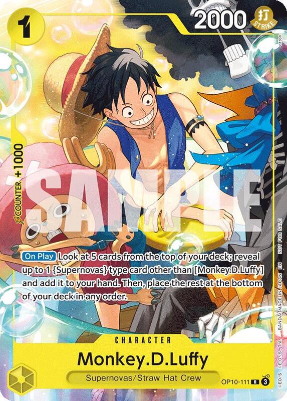 Monkey.D.Luffy (Welcome Pack 2026 Vol.1) - One Piece Promotion Cards ...