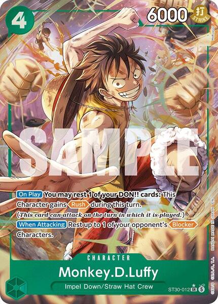 Monkey.D.Luffy (Parallel) - Starter Deck EX: Luffy & Ace - One Piece ...
