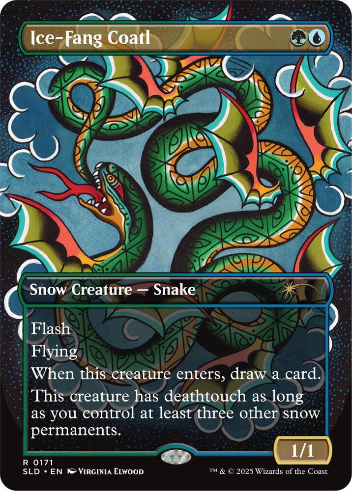 Ice-Fang Coatl (0171) - Secret Lair Drop Series - Magic: The Gathering ...
