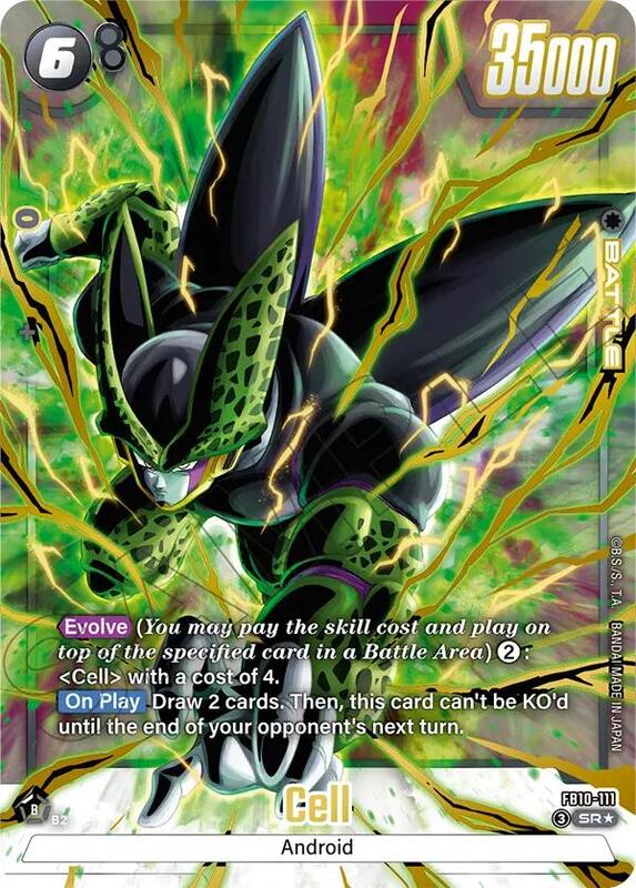 Cell - FB10-111 (Alternate Art) - Cross Force - Dragon Ball Super ...