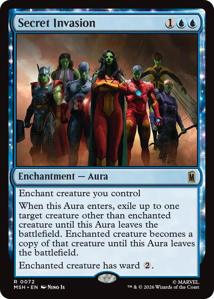 Secret Invasion - Marvel Super Heroes - Magic: The Gathering ...