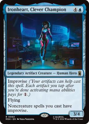 Ironheart, Clever Champion - Marvel Super Heroes - Magic: The Gathering ...