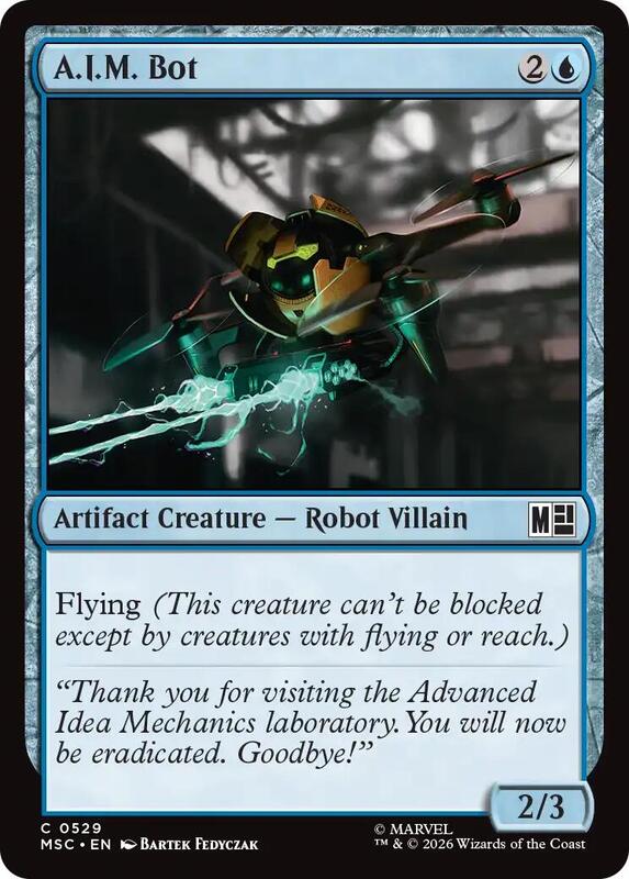 A.I.M. Bot - Commander: Marvel Super Heroes - Magic: The Gathering ...