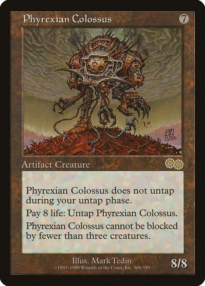Phyrexian Colossus - Urza's Saga - Magic: The Gathering - TCGplayer.com
