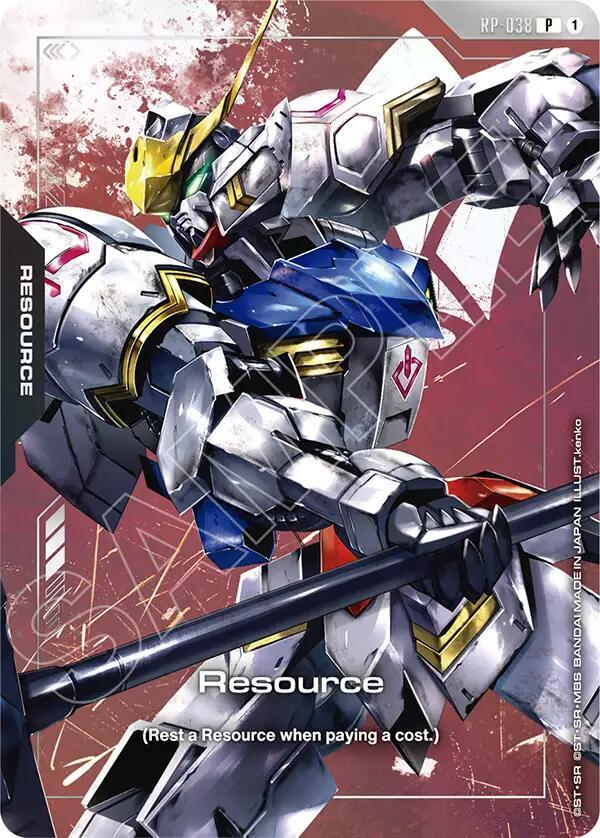 Resource (RP-038) (Premium Accessory Set - Mobile Suit Gundam: Iron ...