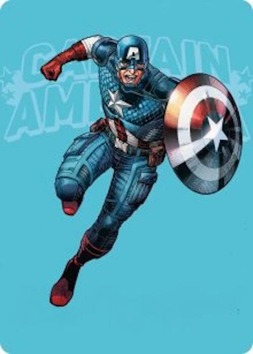 Captain America, Super-Soldier Art Card - Art Series: Marvel Super ...