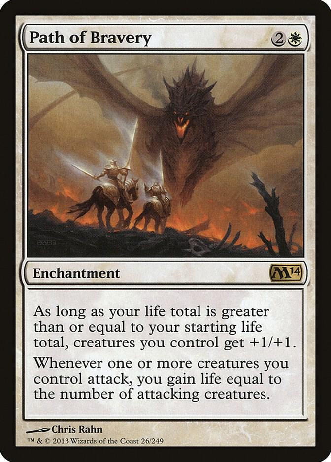 Path of Bravery - Magic 2014 (M14) - Magic: The Gathering - TCGplayer.com