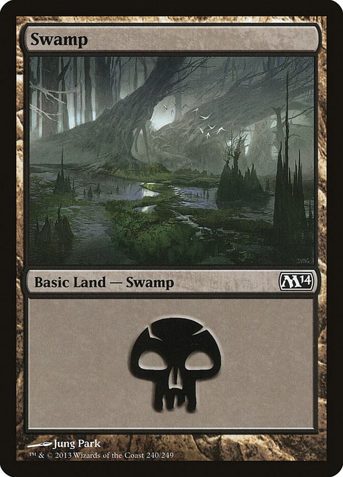 Mountain - Guru - Guru Lands - Magic: The Gathering