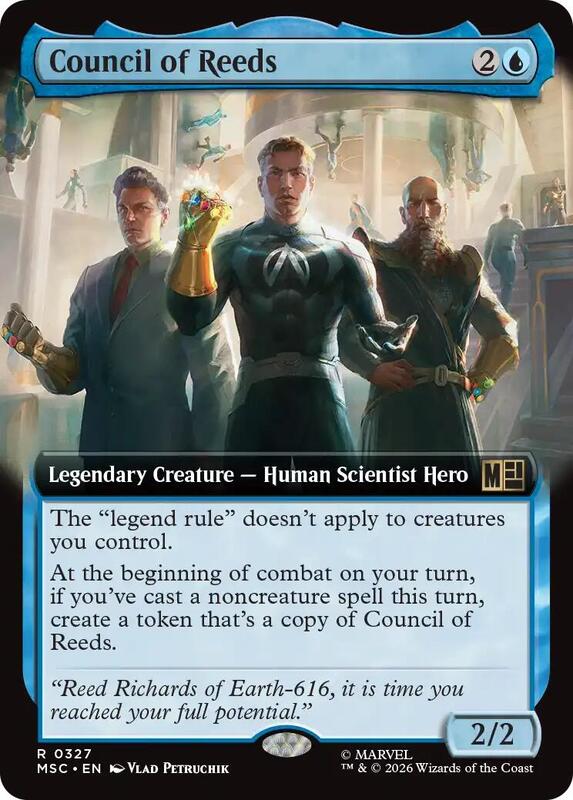 Council of Reeds (Extended Art) - Commander: Marvel Super Heroes ...
