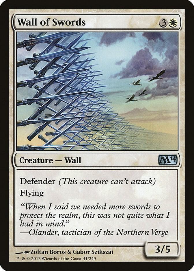 Wall of Swords - Magic 2014 (M14) - Magic: The Gathering - TCGplayer.com