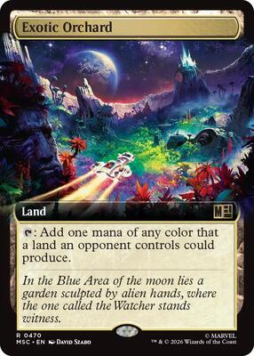 Exotic Orchard (Extended Art) - Commander: Marvel Super Heroes - Magic ...