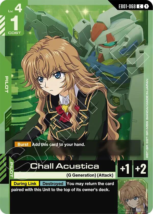 Chall Acustica - Eternal Nexus - Gundam Card Game - TCGplayer.com