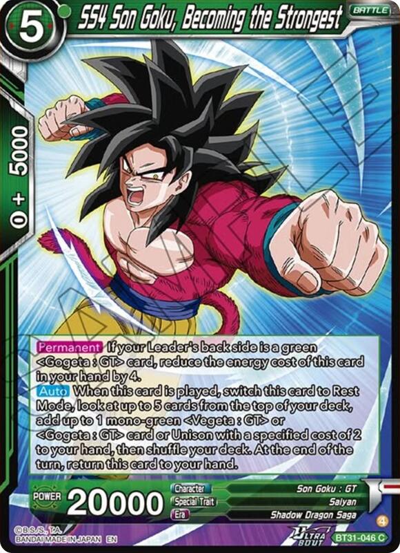 SS4 Son Goku, Becoming the Strongest - Impact Beyond Dimensions ...
