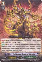Evil Armor General, Giraffa (SP) - BT04: Eclipse of Illusionary Shadows - Cardfight Vanguard