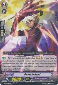 Beast in Hand - BT07: Rampage of the Beast King - Cardfight Vanguard