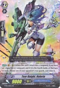 Tear Knight, Valeria - BT08: Blue Storm Armada - Cardfight Vanguard