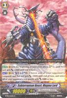 Subterranean Beast, Magma Lord - BT08: Blue Storm Armada - Cardfight ...