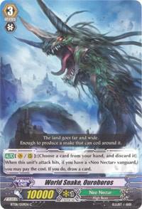 World Snake, Ouroboros - BT08: Blue Storm Armada - Cardfight Vanguard