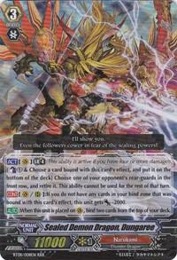 Sealed Demon Dragon, Dungaree (SP) - BT08: Blue Storm Armada ...