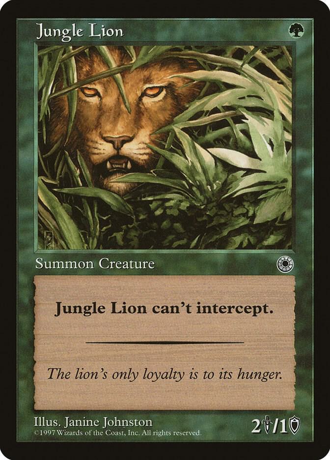 Jungle Lion - Portal - Magic: The Gathering - TCGplayer.com