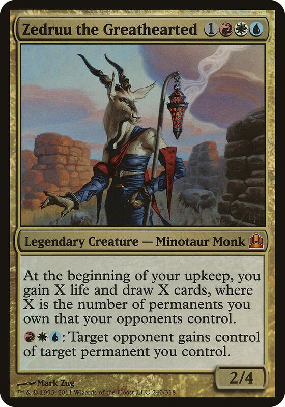 Ruhan of the Fomori (Commander) - Oversize Cards - Magic: The Gathering