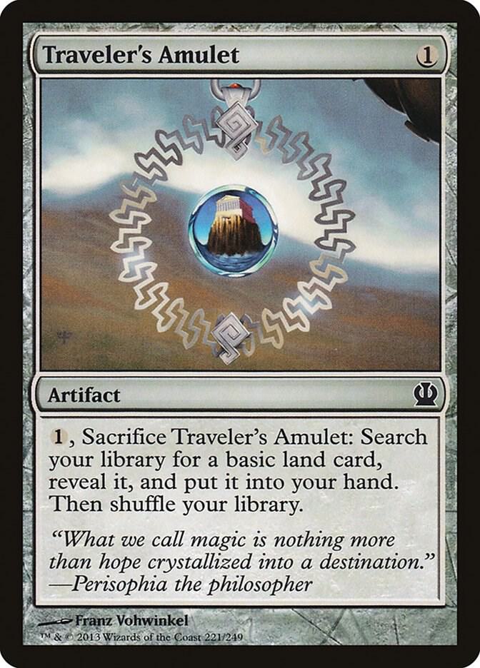 Traveler's Amulet - Theros - Magic: The Gathering - TCGplayer.com