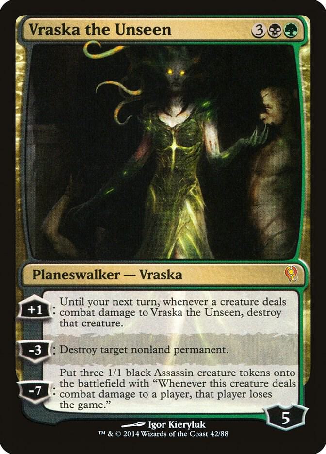 Vraska the Unseen - Duel Decks: Jace vs. Vraska - Magic: The Gathering ...