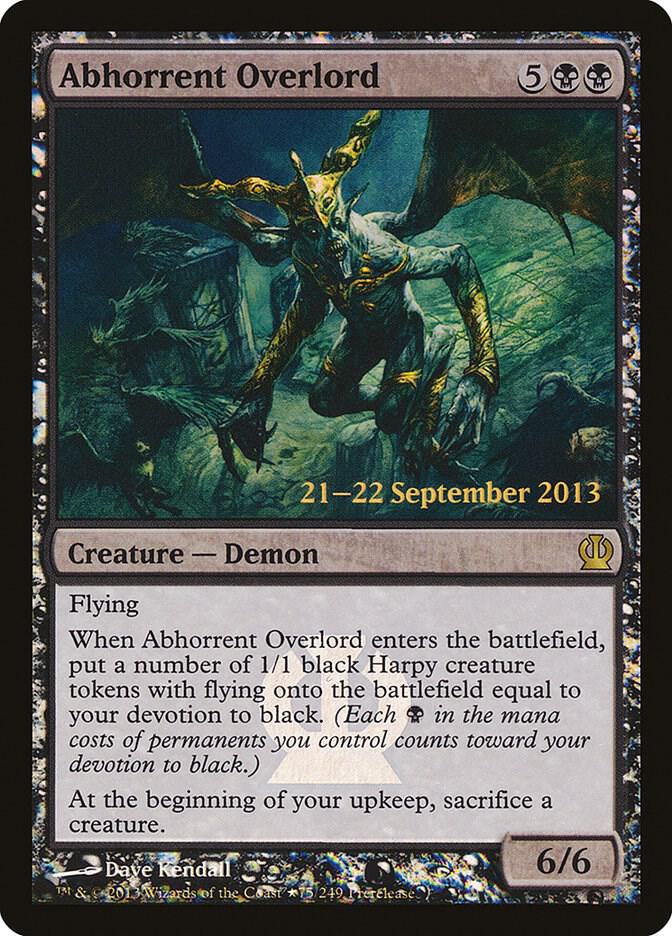 Abhorrent Overlord - Prerelease Cards - Magic: The Gathering ...