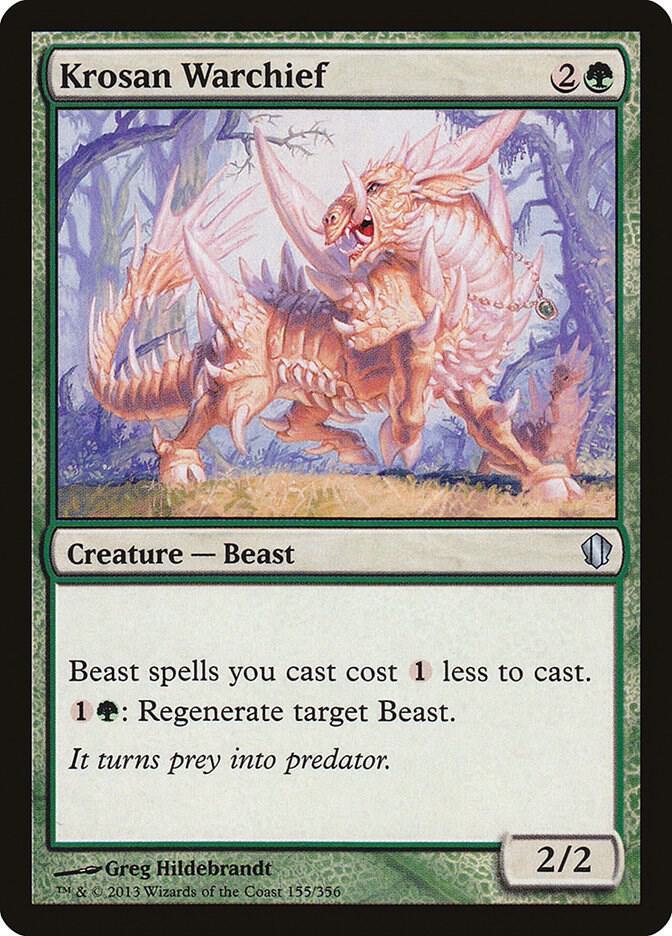 Krosan Warchief - Commander 2013 - Magic: The Gathering - TCGplayer.com