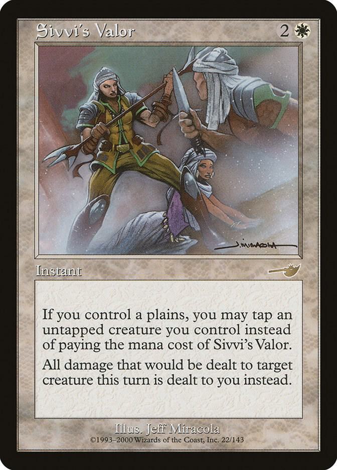 Sivvi's Valor - Nemesis - Magic: The Gathering - TCGplayer.com