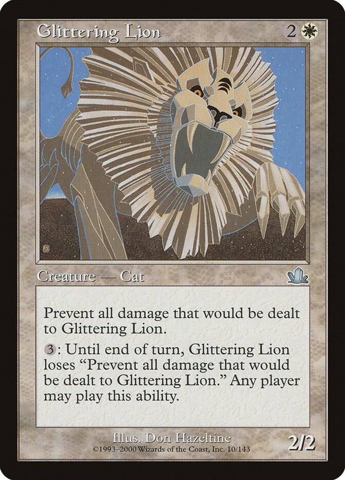 Glittering Lion - Prophecy - Magic: The Gathering - TCGplayer.com
