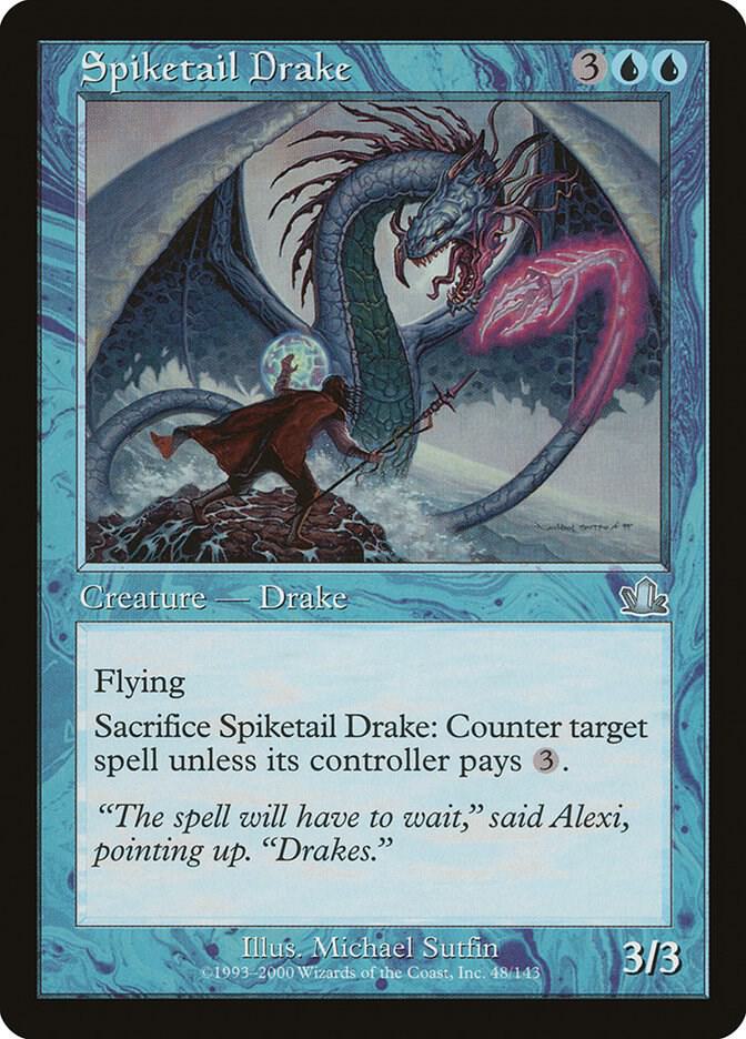Spiketail Drake - Prophecy - Magic: The Gathering - TCGplayer.com