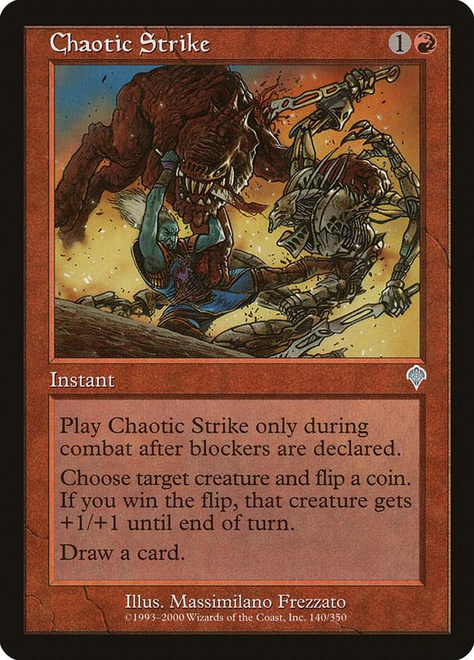 Chaotic Strike - Invasion - Magic: The Gathering - TCGplayer.com