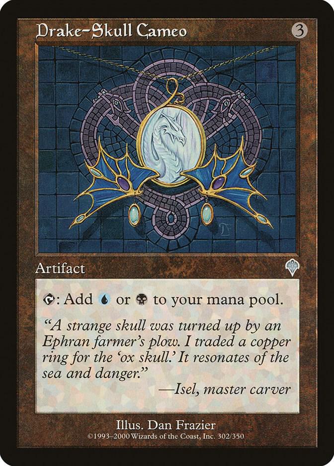 Drake-Skull Cameo - Invasion - Magic: The Gathering - TCGplayer.com