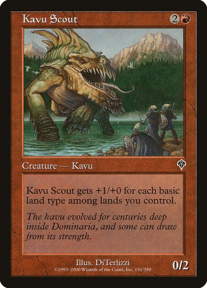 Serpentine Kavu - Invasion - Magic: The Gathering - TCGplayer.com