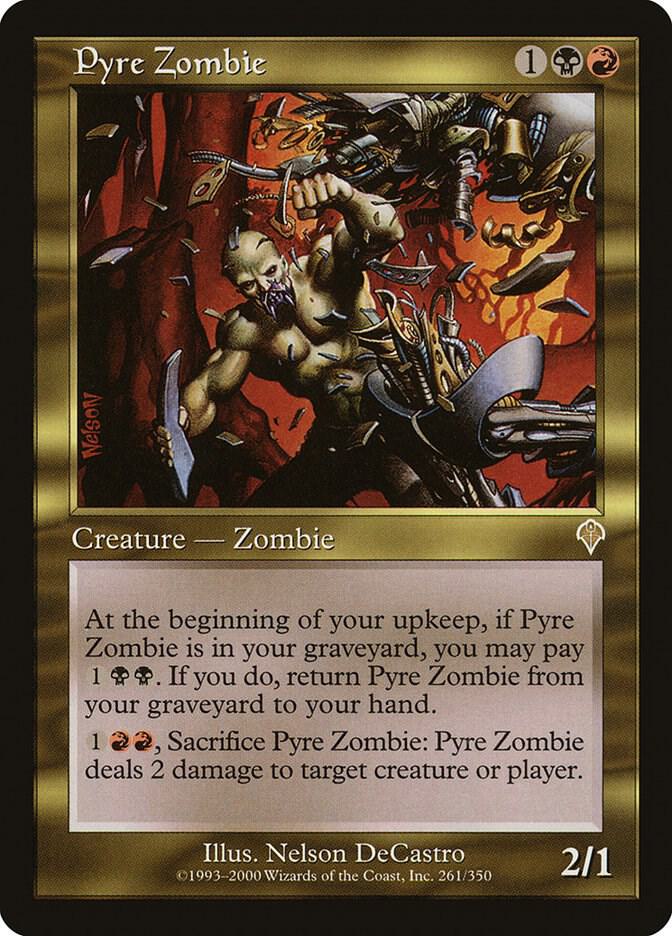 Pyre Zombie - Invasion - Magic: The Gathering - TCGplayer.com