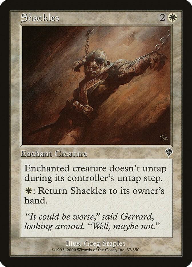 Shackles - Invasion - Magic: The Gathering - TCGplayer.com