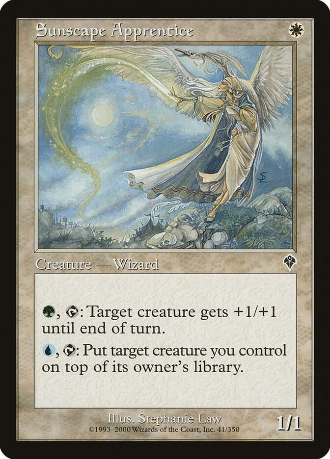 Nightscape Apprentice - Invasion - Magic: The Gathering