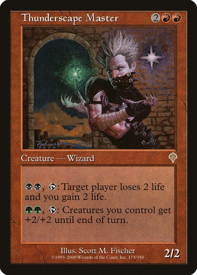 Thunderscape Master - Invasion - Magic: The Gathering - TCGplayer.com