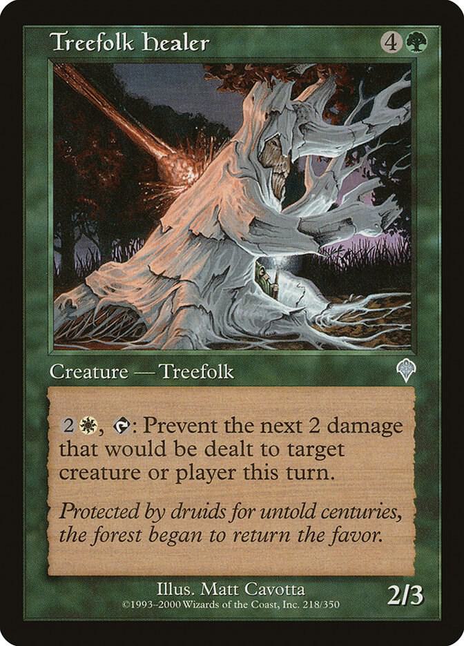 Treefolk Healer - Invasion - Magic: The Gathering - TCGplayer.com