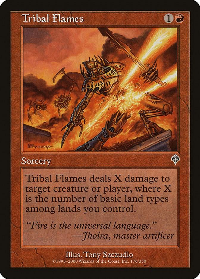 Tribal Flames - Invasion - Magic: The Gathering - TCGplayer.com