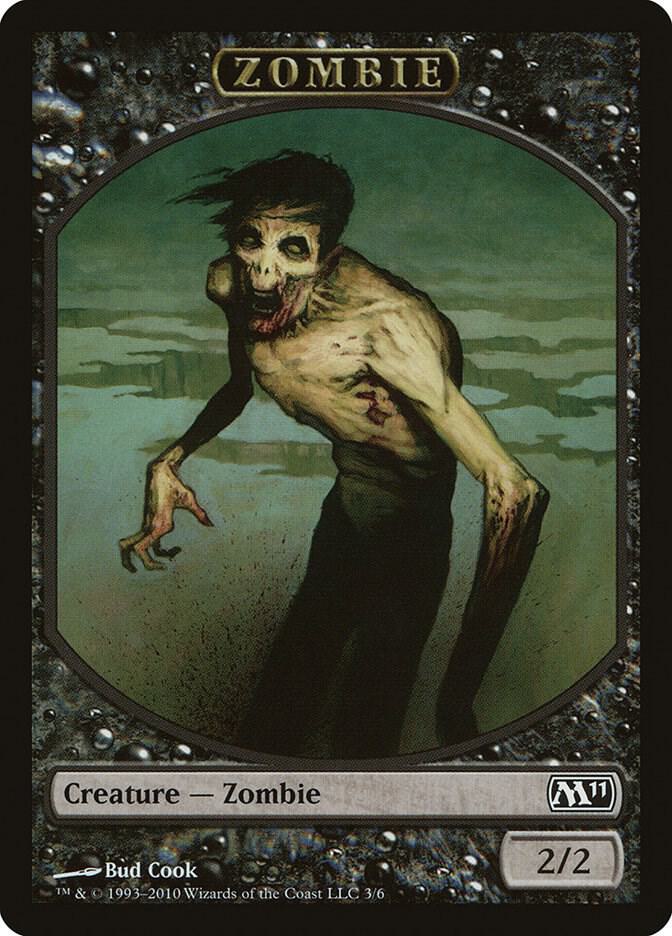 Zombie Token - Magic 2011 (M11) - Magic: The Gathering - TCGplayer.com