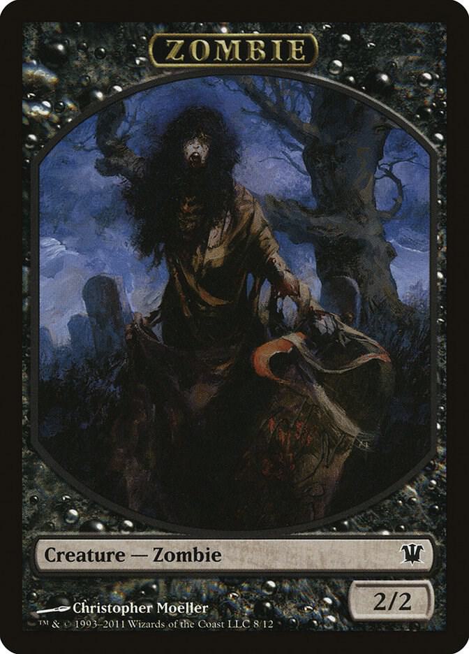 Zombie Token - Adventures in the Forgotten Realms - Magic: The Gathering