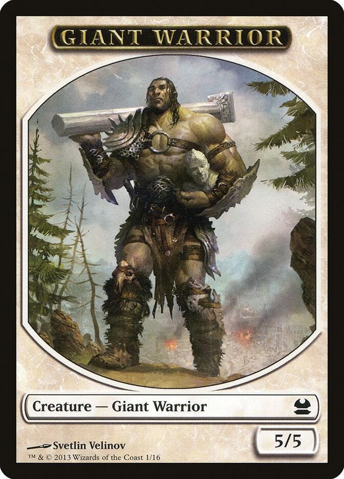 Giant Warrior Token - Modern Masters - Magic: The Gathering - TCGplayer.com