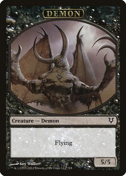 Demon Token - Avacyn Restored - Magic: The Gathering - TCGplayer.com