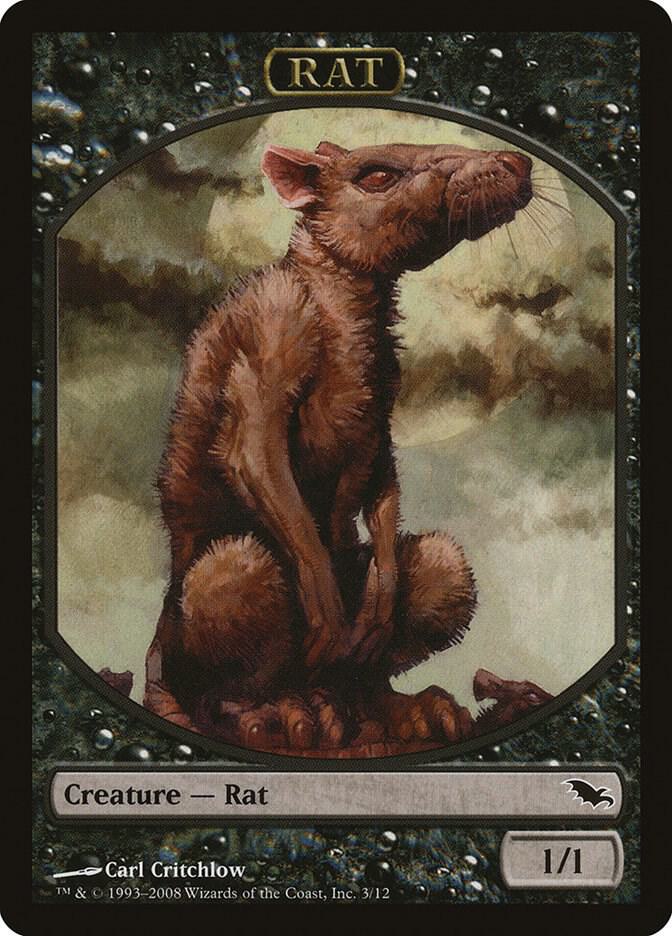 Rat Token - Shadowmoor - Magic: The Gathering - TCGplayer.com