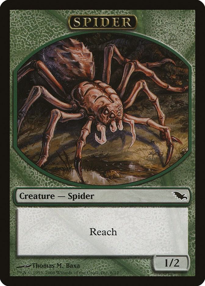 Spider Token - Shadowmoor - Magic: The Gathering - TCGplayer.com